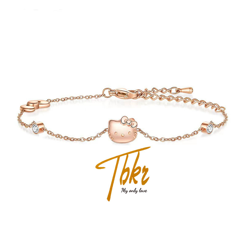 Tbki Kitty Bracelet Hello Kitty Bracelet ins Niche Light Luxury Mori ...