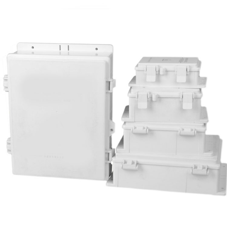 Monitoring waterproof box Plastic junction box strap with ear Power ...