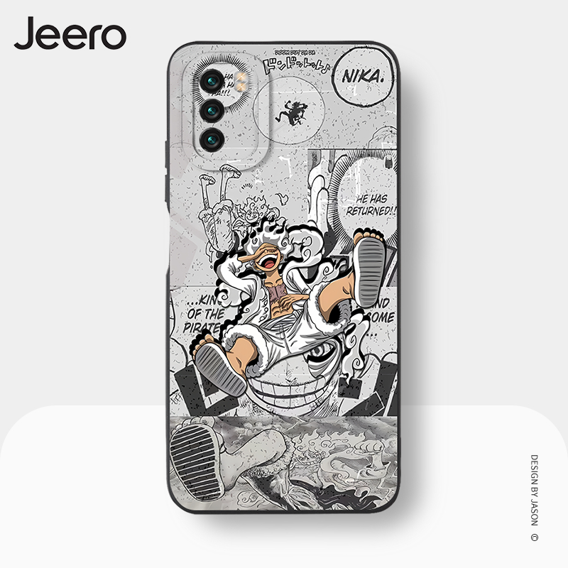 JEERO Soft Silicone Funny Cartoon Anime Shockproof Phone Case ...