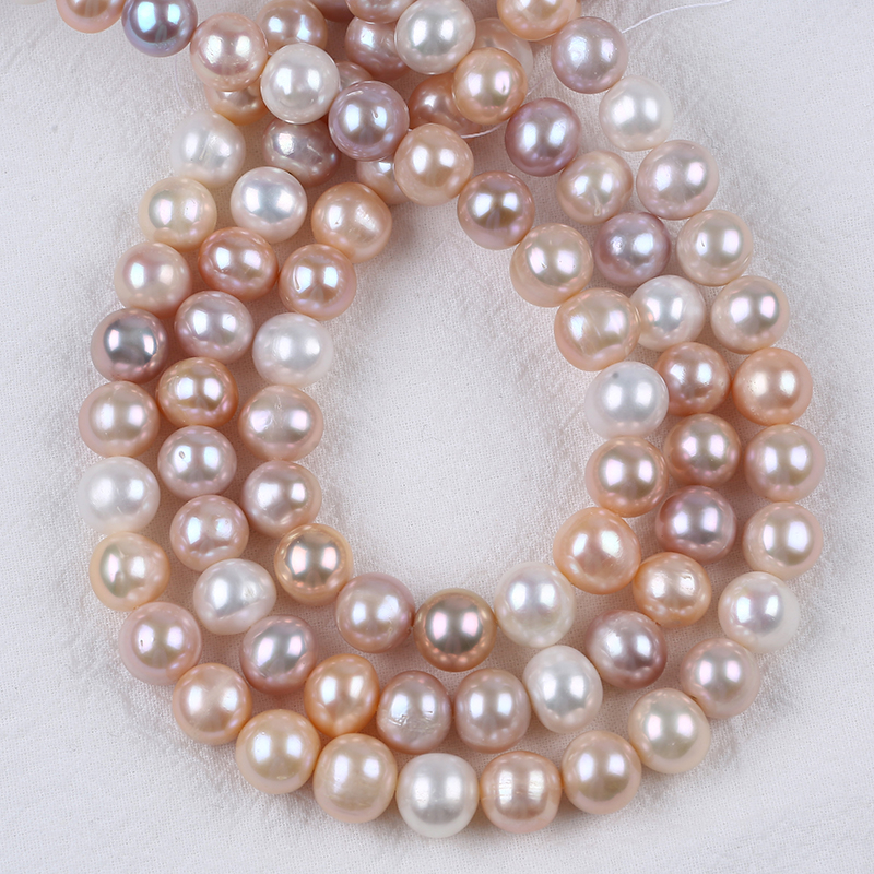 Spot 11-12mm Potato Pearl Authentic Natural Freshwater Pearl DIY ...