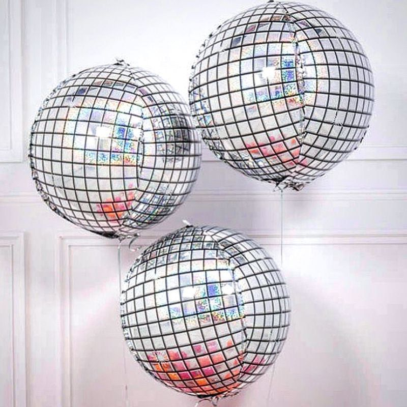 22 inch 4D disco balloon wedding decoration balloon party supplies ...