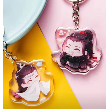 【Custom】Acrylic Keychain Standee stand Keyring key chain string Badges ...