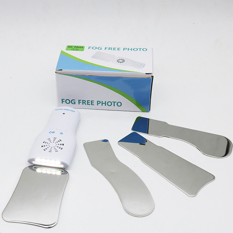 Anti-fog Dental Orthodontic Mirrors, Oral Photography, LED Stainless ...