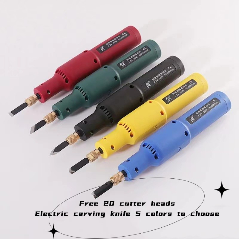 USBElectric metal small carving tool woodworking electric engraver root ...