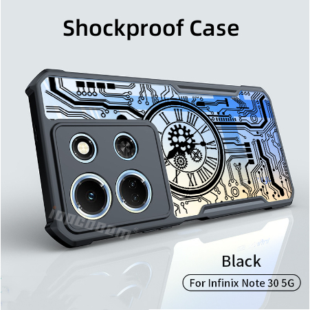 Mechanical Watch Mobile phone Case Infinix Note 50 50S 50X 40X 40 30 ...