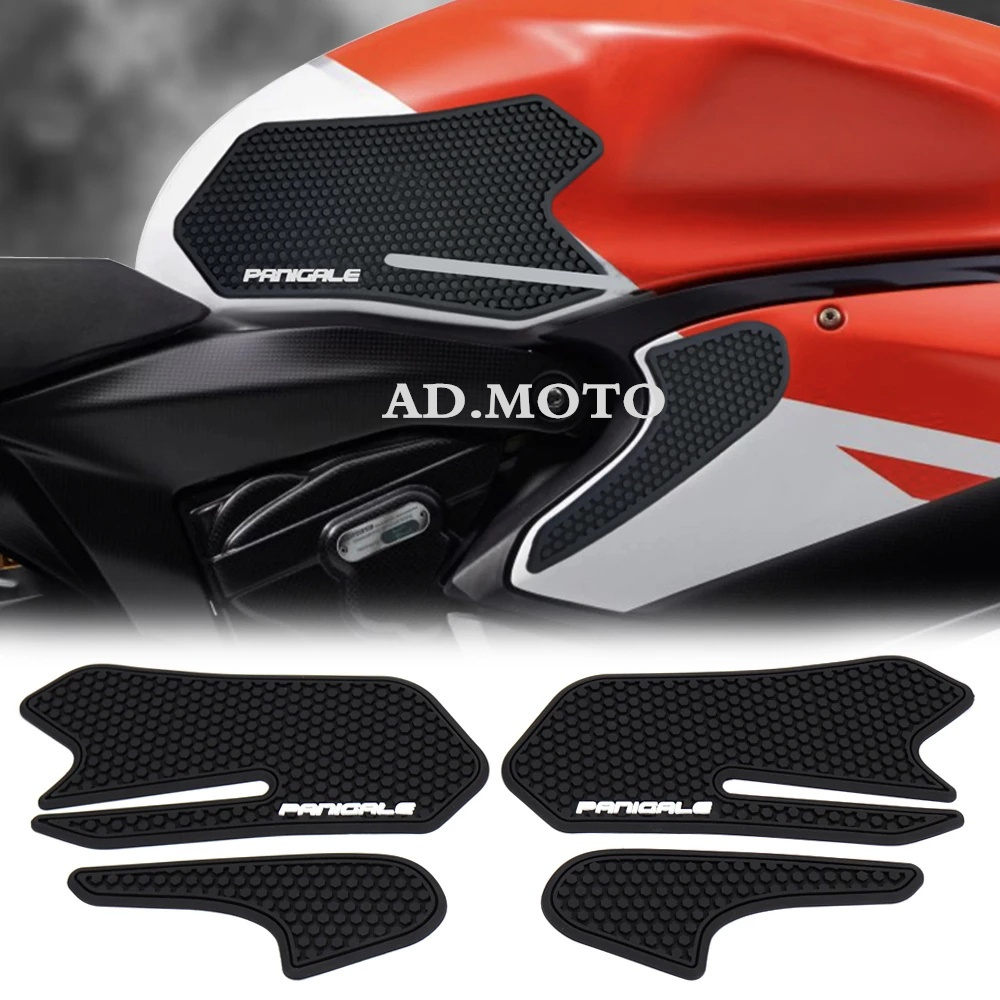 For DUCATI PANIGALE V2 899 959 1199 1299 Black Motorcycle Non-slip Side ...