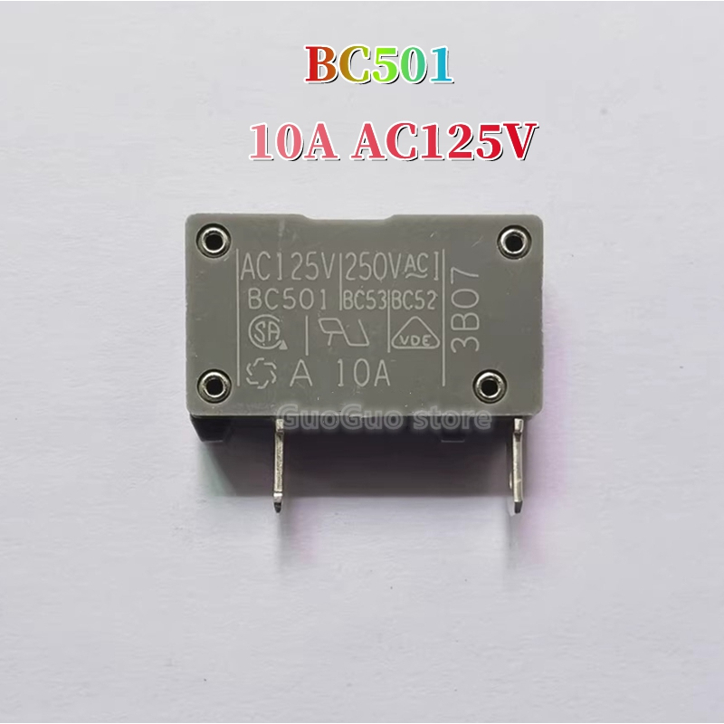 1pcs BC501 AC125V 10A HOSIDEN Overload Protector New Original | Shopee ...