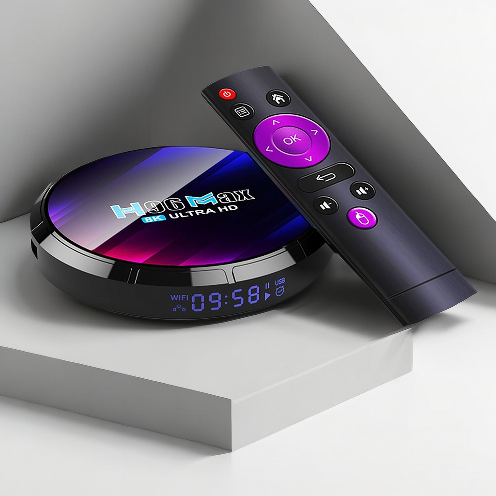 TV Box Android 4K H96 Max Android 13 Smart Streaming Box 2023 TV Dongle ...