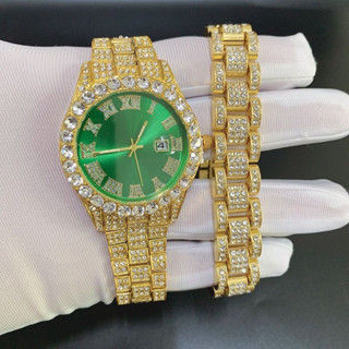 Fashion Watch For Men Waterproof Original Quartz Relo Mens New Gold ...