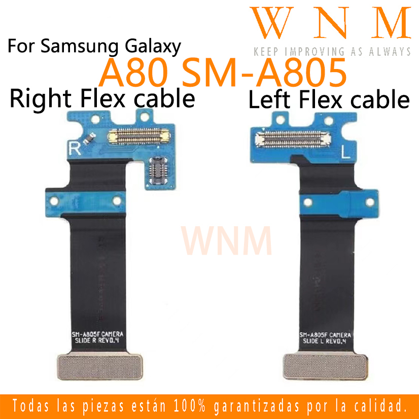 New For Samsung Galaxy A80 SM-A805 Left Right Sub PBA Camera Slide Flex ...