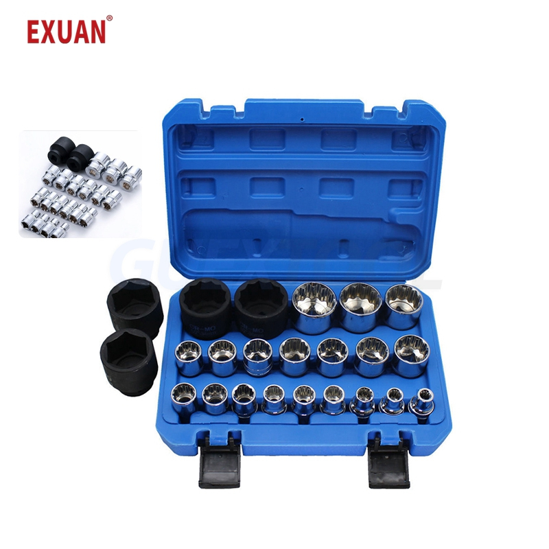 12-point toothed torx socket ratchet wrench tool 8-36mm specification ...