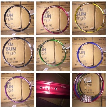 Bmx rim SUN RINGLE MTX33 AM FR DH Street Car Action Dead Fly 26inch rim ...