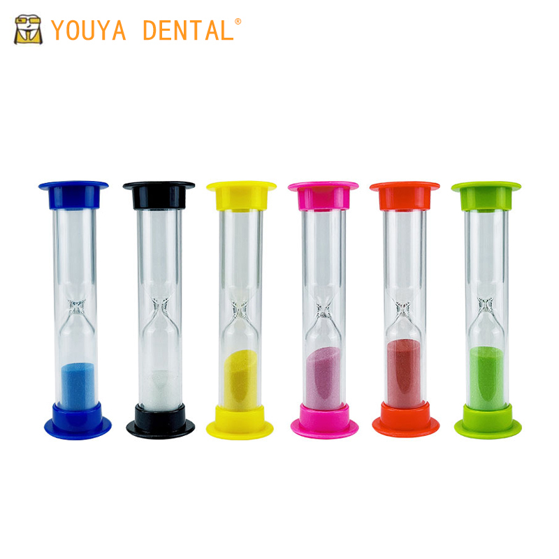 6PCS Sand Timer Assortment Plastic Sand Clock Timer 30s / 1min / 2mins ...