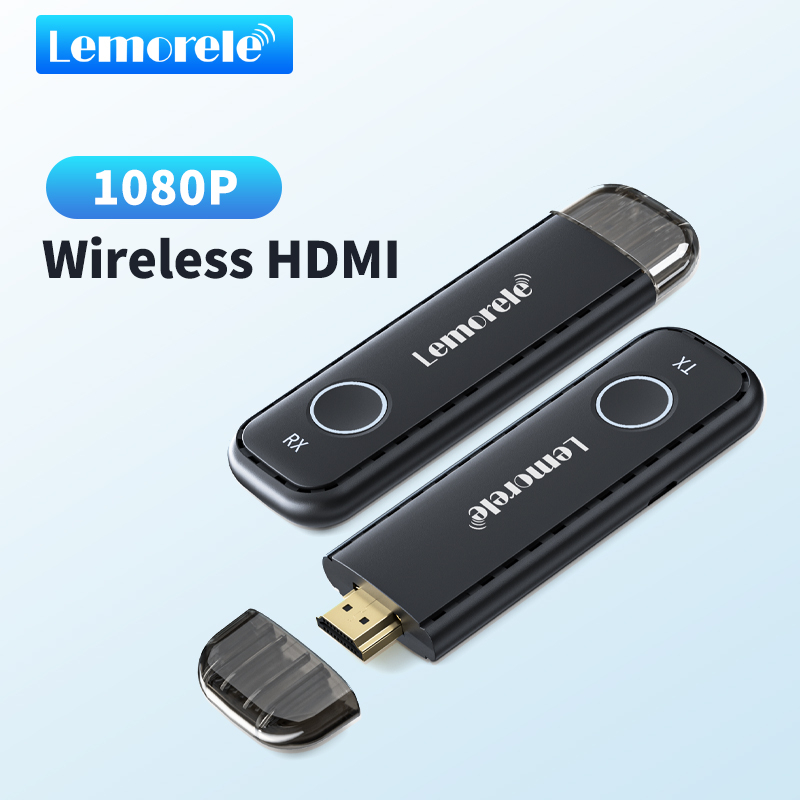 Lemorele G57 HDMI Wireless Transmitter Receiver Transmission Extender ...