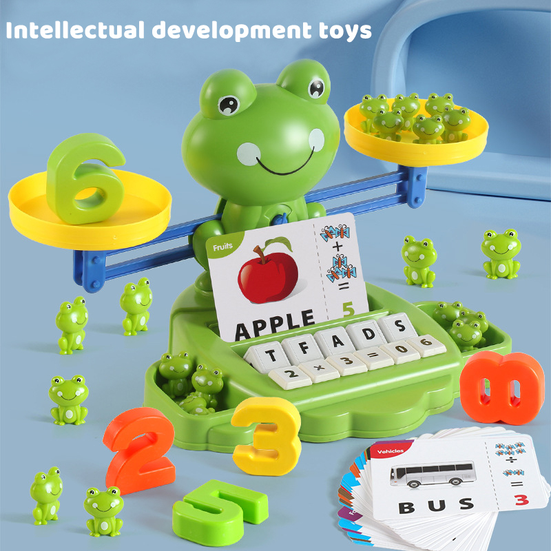 frog Libra Baby Educational Early Childhood Toy Math Toys Educational ...