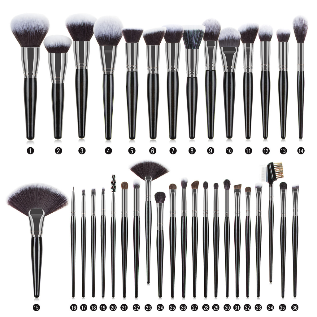Large Makeup Brushes High Quality Face Foundation Powder Blush Kabuki ...