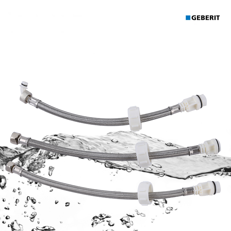 GEBERIT toilet wall mounted water tank accessory 3/8" inlet hose ...