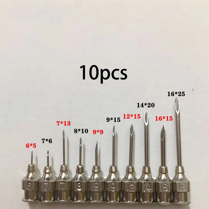 10pcs Animal Injection Needle Syringe Needle Pig Cow Sheep Dog Animal ...