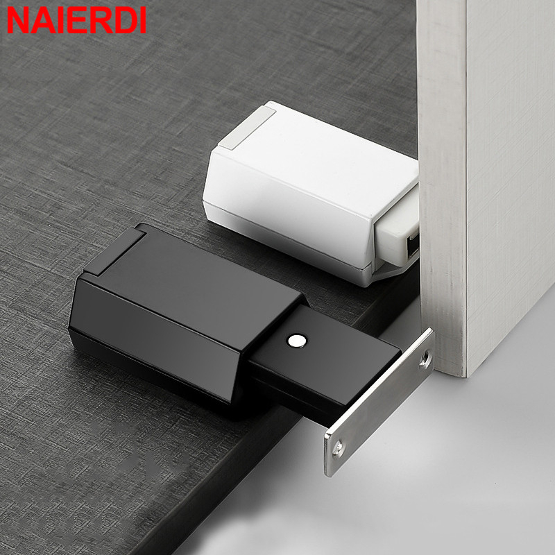 NAIERDI Magnetic Door Catches Heavy Duty Push to Open Cabinet Catch for ...