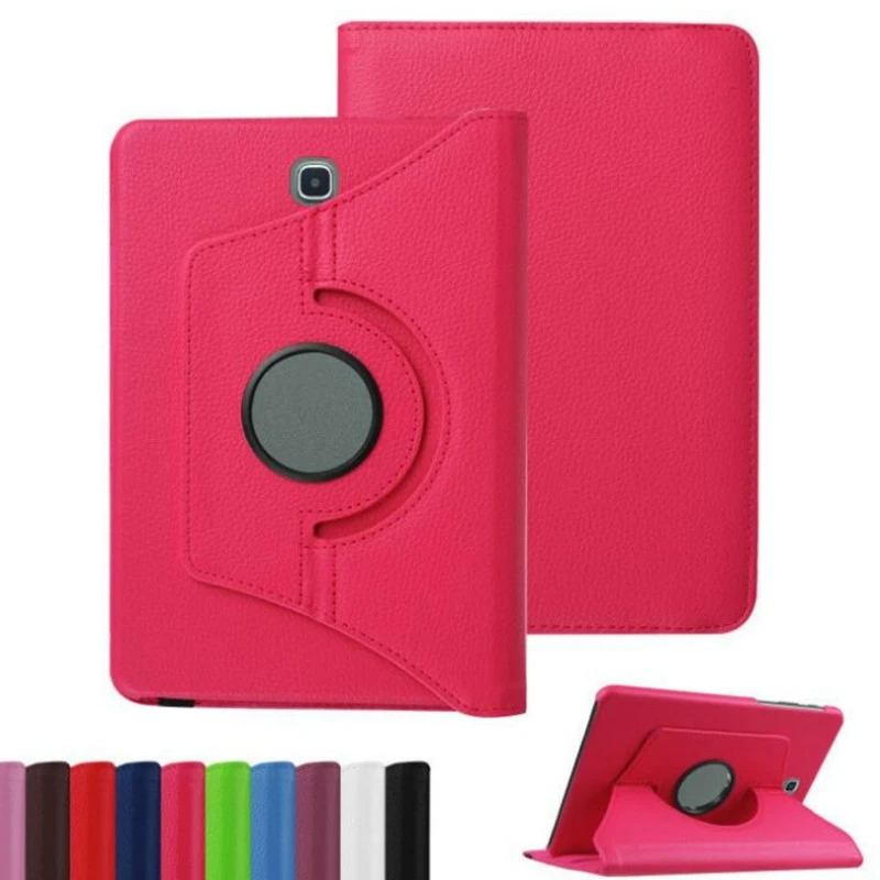 Samsung Galaxy Tab S2 8.0 inch T710 T713 T715 T719 Tablet Cover PU Leather 360 Rotating Bracket ...