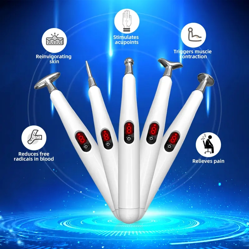Electronic Acupuncture Pen Electric Meridians Therapy Heal Massage Pen ...