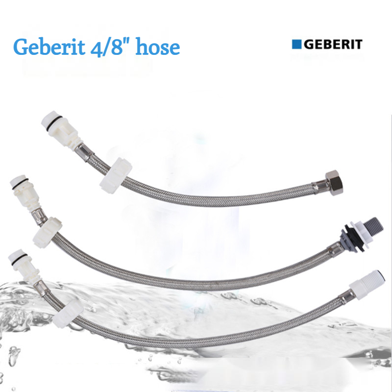 GEBERIT toilet water tank accessories 4/8 " threaded inlet hose ...
