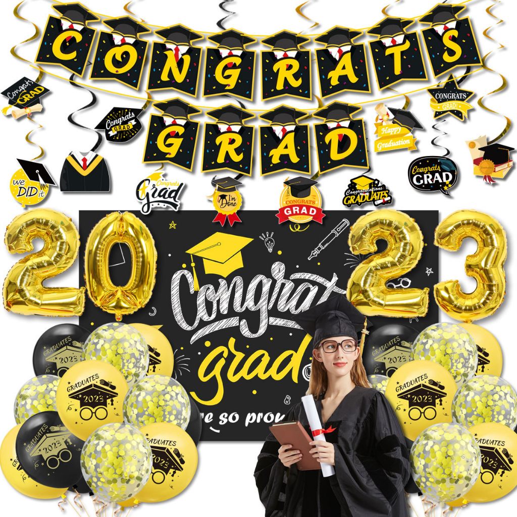 New 2023 Graduation Balloon Season Party Decoration Graduate ...