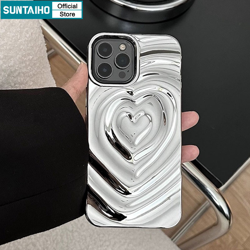 Suntaiho ins Lovely Matte Plating Softcase Bumper Casing Shockproof ...