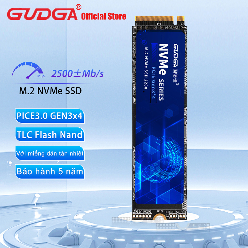 GUDGA SSD Nmve M2 128GB 256GB 512GB 1TB Solid State Drive Nvme M2 Drive SSD Hard Disk M.2 2280 ...