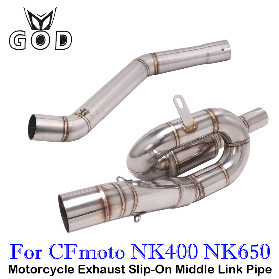 Slip On For CFMOTO NK400 NK650 NK 650 51mm Motorcycle Exhaust Escape ...
