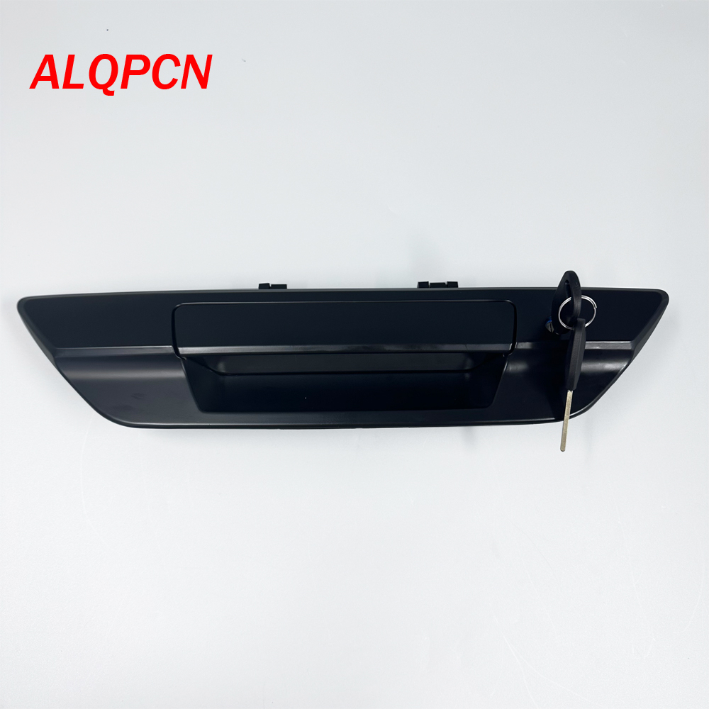 for Black Painted Tailgate Open Handle Lift Gate Handle With lock ...