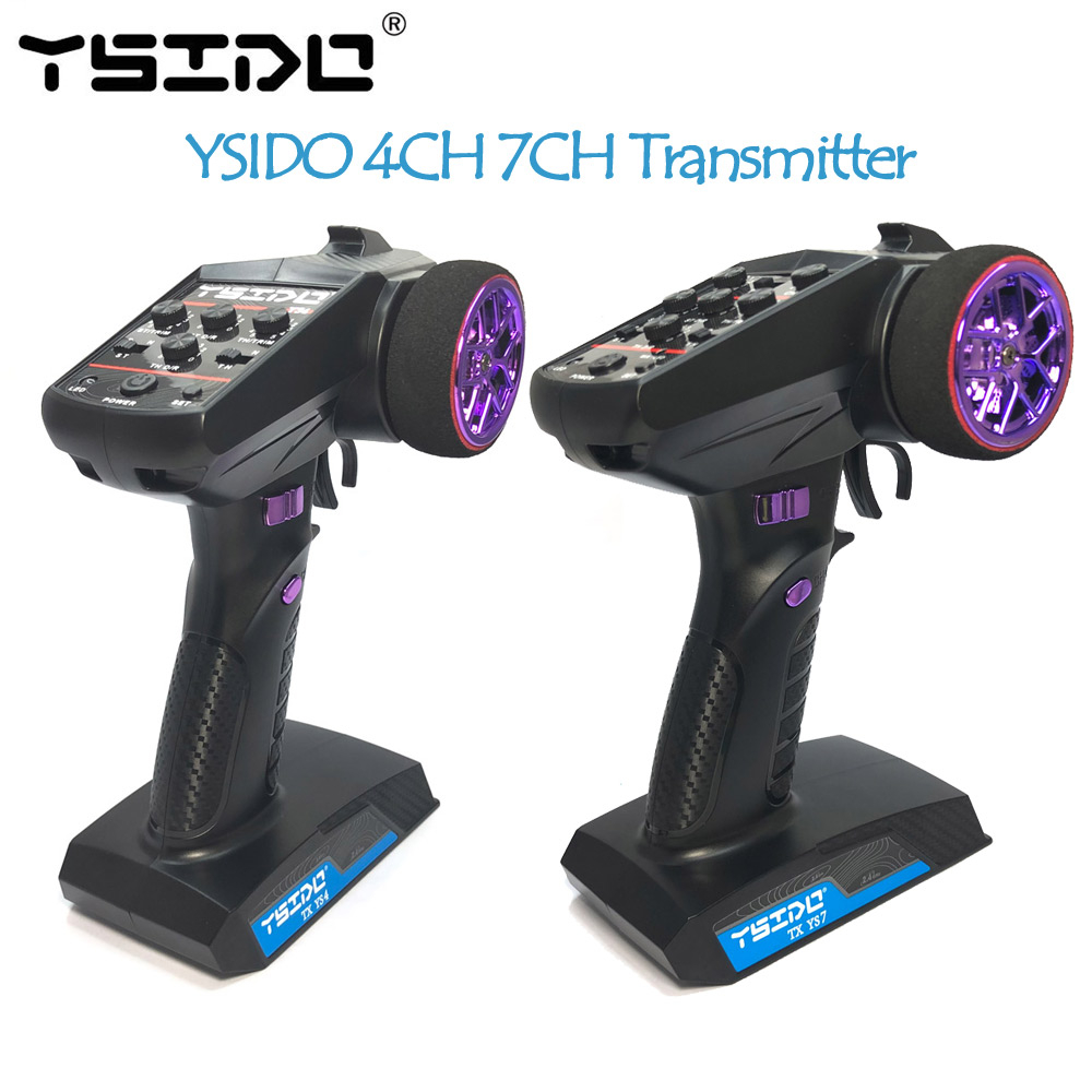 YSIDO 2.4G YS4 4Ch YS7 7CH Remote Control Digital Radio Transmitter ...