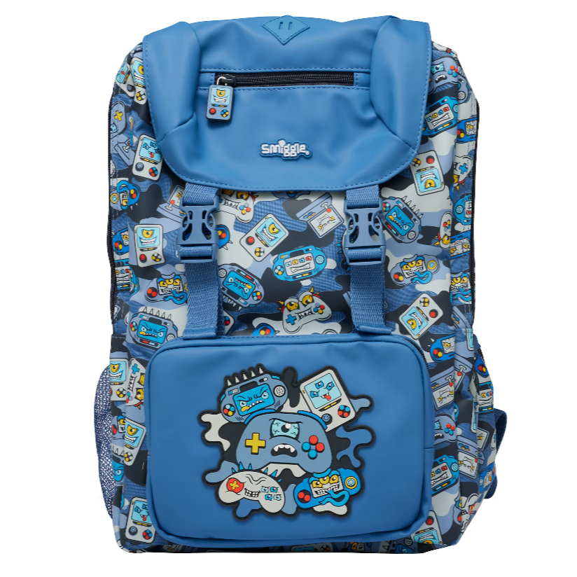 Smiggle Game School bag Away Foldover Backpack for kids | Shopee ...