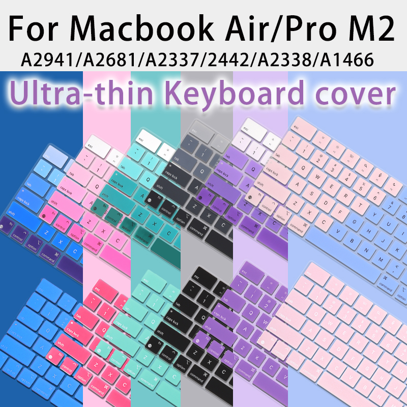 Ultra thin Silicone Keyboard cover for Macbook Air M4 15 A2941 A3241 ...