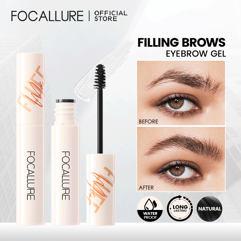 Focallure Waterproof Eyebrow Gel Brush Microblading Long-wear Sculpt ...