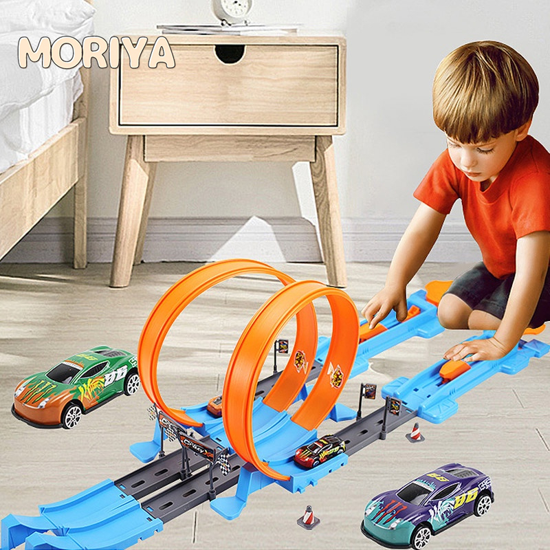 Racing Car Loop Launch Track Set | Shopee Philippines