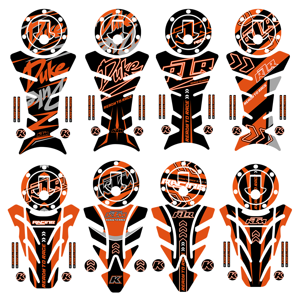 KTM Epoxy Fuel Tank Stickers Are Suitable For KTM RC390 DUKE390 2013 ...