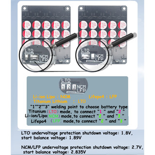 1A 3A 5A 6A Balance Li-ion Lifepo4 LTO Lithium Battery Active Equalizer ...