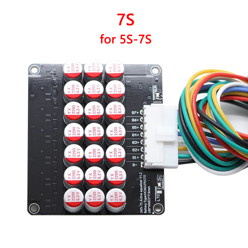 1A 3A 5A 6A Balance Li-ion Lifepo4 LTO Lithium Battery Active Equalizer Balancer Board Capacitor ...