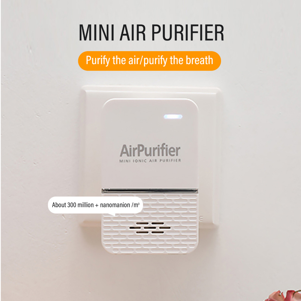 Portable USB Household Air Purifier,Small Room Wall Air Sanitizer for ...