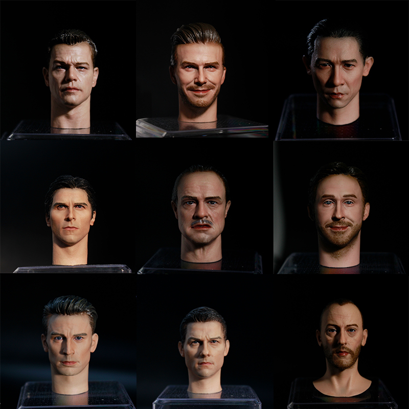 Film celebrity characters 1/6 Scale Head Sculpt carving fit 12" Action ...