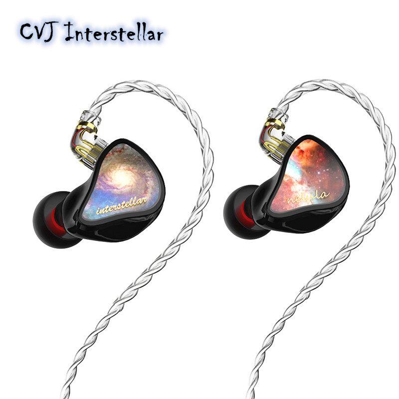 CVJ Interstellar Earphones Wired IEM Headphones 2PIN 0.75 S In Ear ...