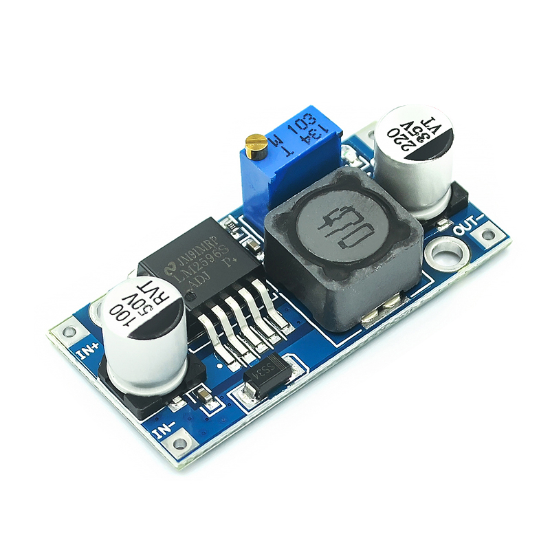 LAFVIN Lm2596s Dc-Dc Step-Down Power Supply Module 3a/5a Adjustable Buck Lm2596 Voltage ...