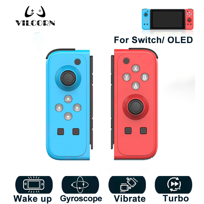Wireless Joy Con Nintendo Switch controle with 6 Axis Gyroscope Joypad ...