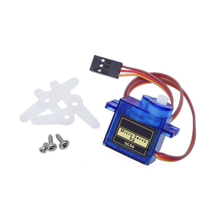 LAFVIN Sg90 10g 180 Degree /360 Micro Servo Motor For Rc Robot Arm ...