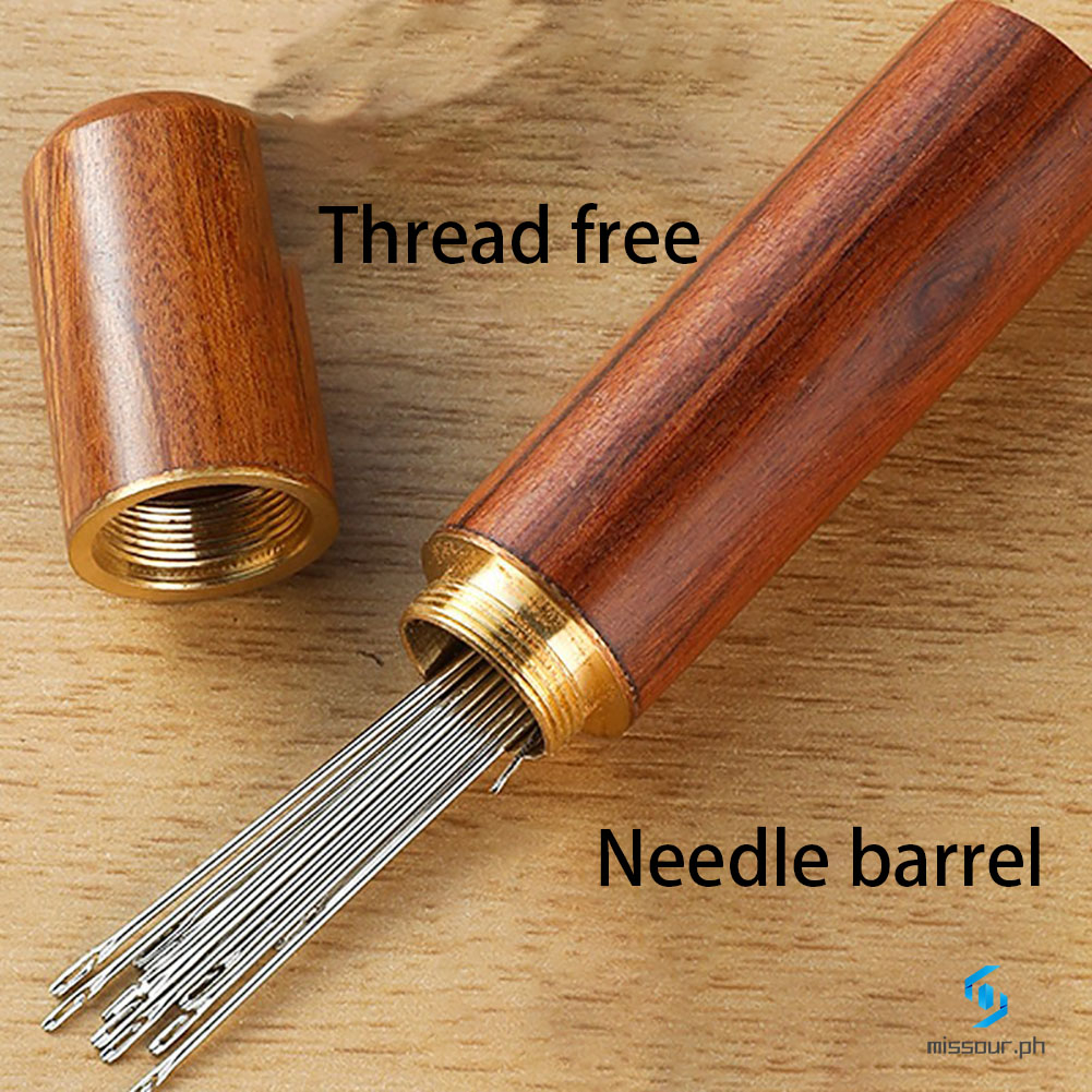 12pcs Blind Needle Elderly Needle-side Hole Hand Household Sewing ...