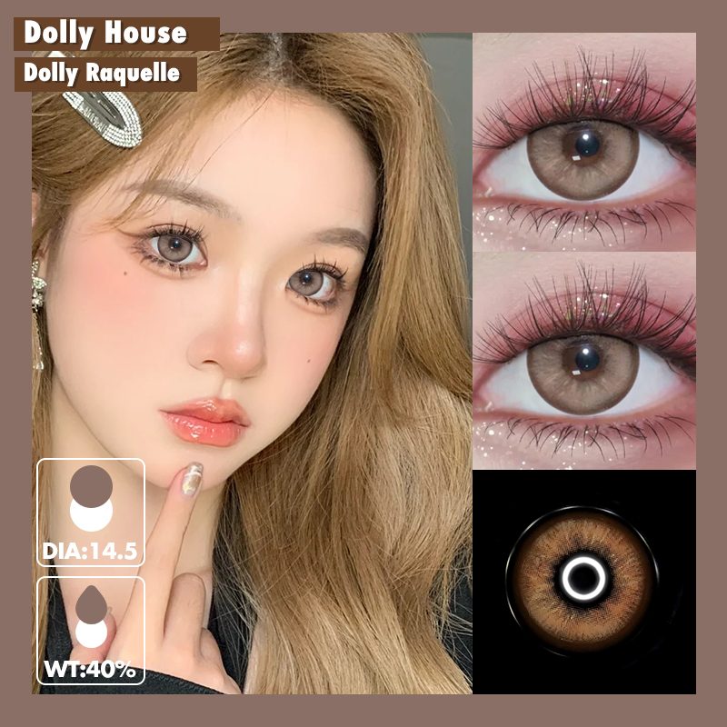 Sweet Bubbles Contact Lense Eye Brown Lens OMG Gray Contact Lenses 2PCS ...