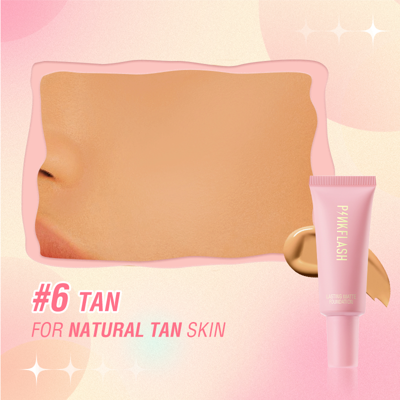 Pinkflash Weightless Lasting All Day Matte Full Coverage Foundation
