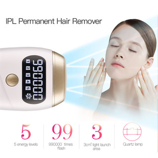CkeyiN IPL Permanent Hair Removal Device 990000 Flashes Professional ...