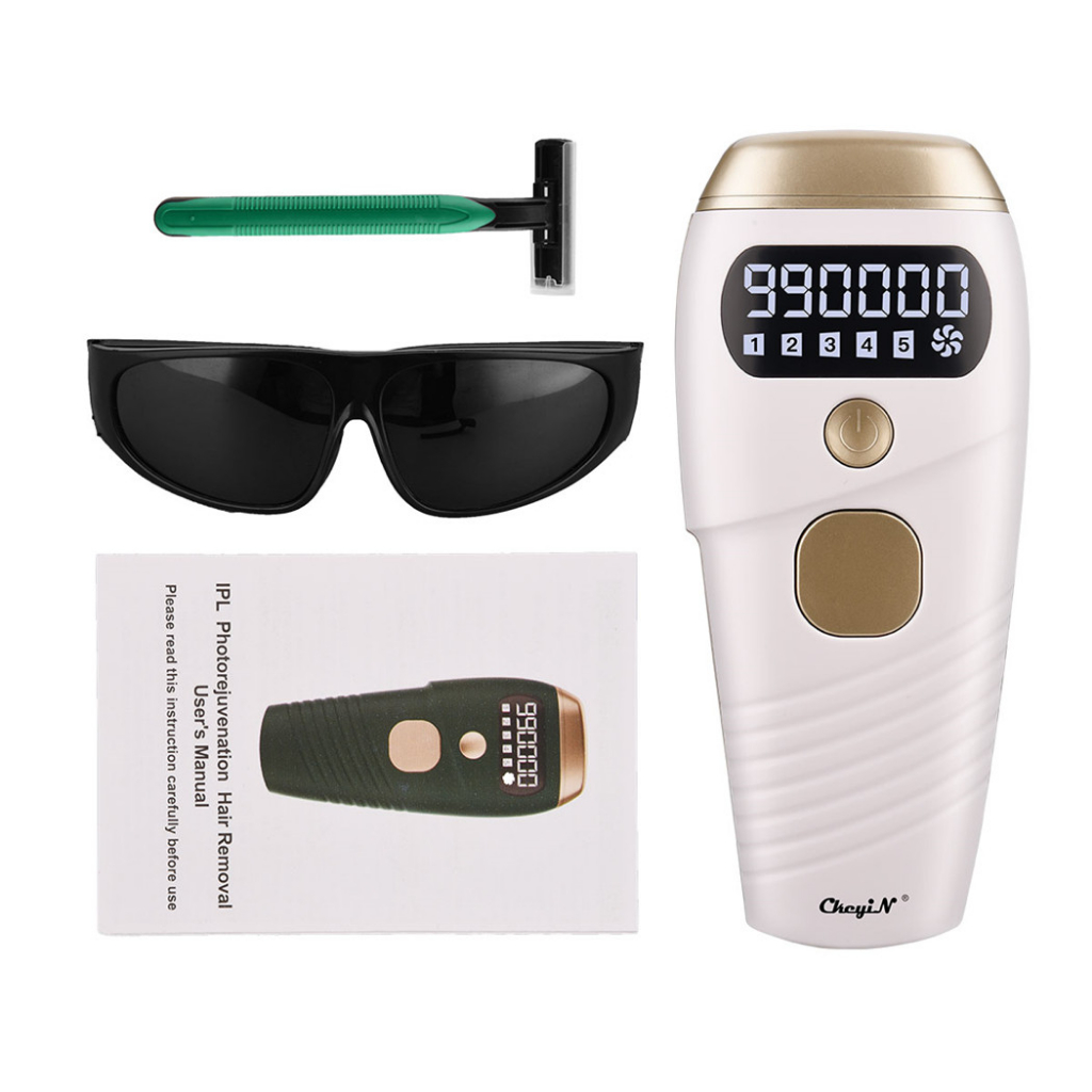 CkeyiN IPL Permanent Hair Removal Device 990000 Flashes Professional ...